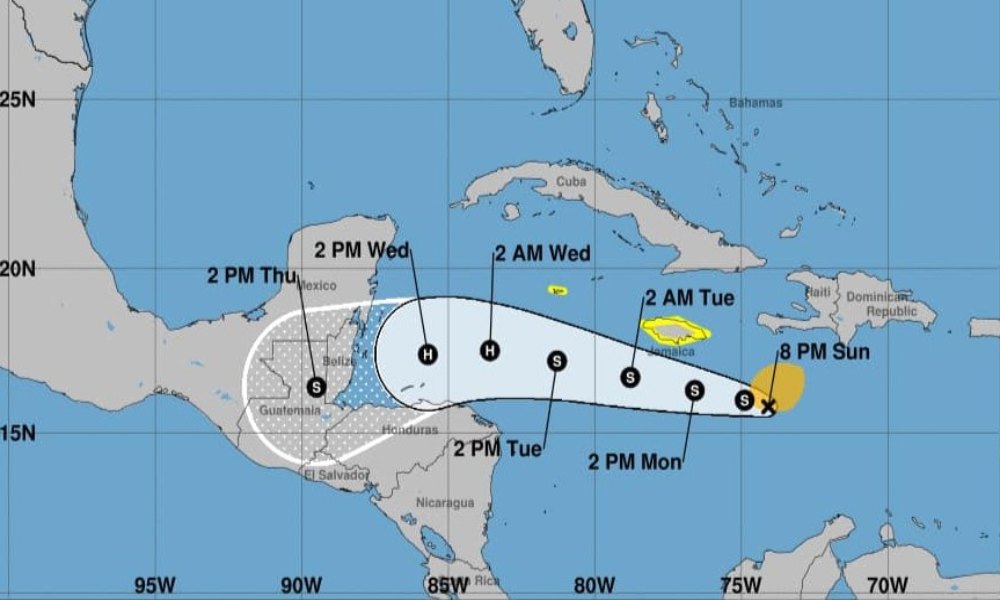 Se forma tormenta tropical Lisa en el caribe